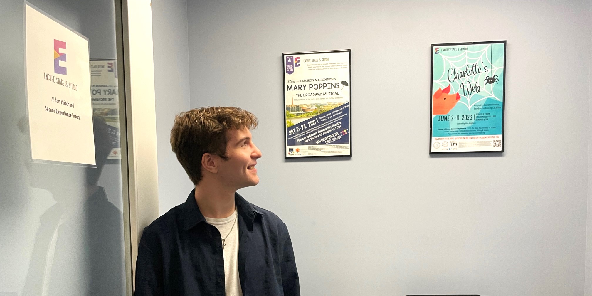 Meet Senior Experience Intern, Aidan P. - Encore Stage & Studio