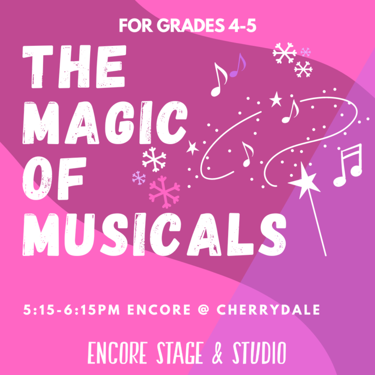 Classes - Encore Stage & Studio